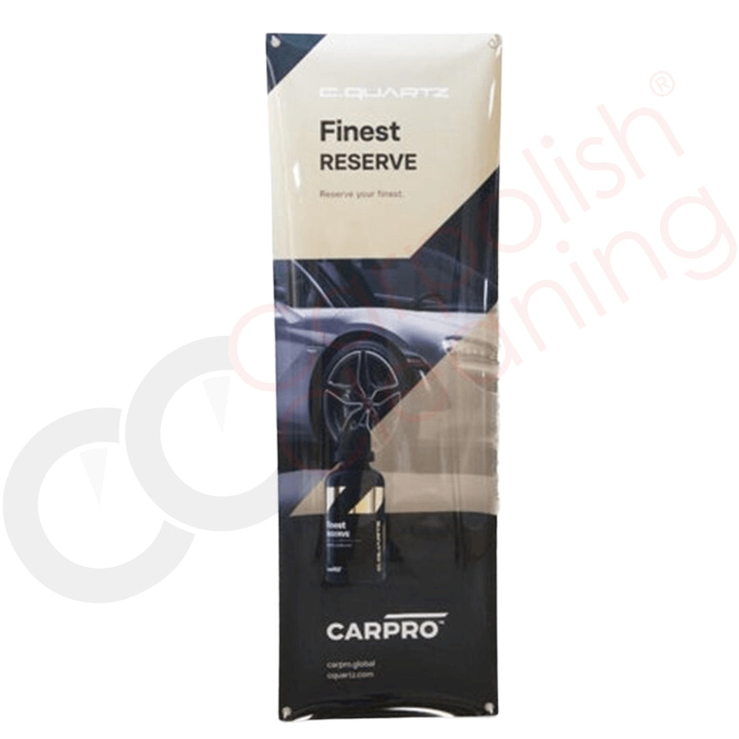 CarPro CQuartz Finest Reserve Banner - Carpolish Shop